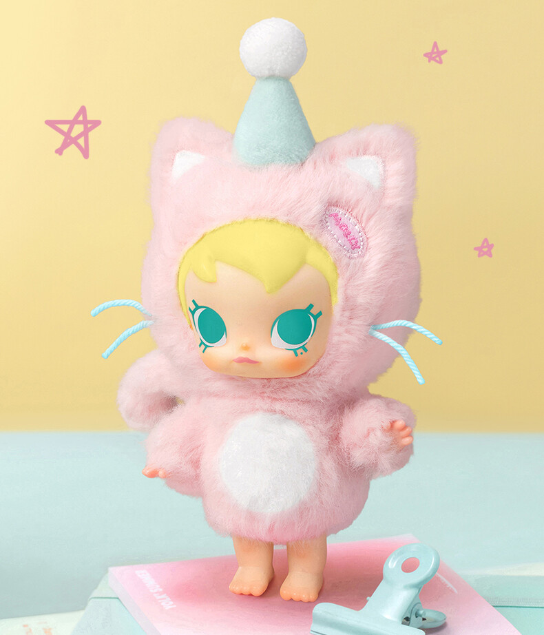 POPMART Baby Molly Pocket friends Series Vinyl Plush Pendant Blind Box ...