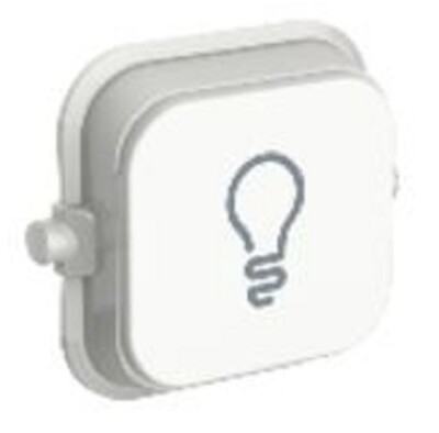 8x Clipsal ICONIC LIGHT DOLLY ROCKERS 250V Matt Surface VIVID WHITE ...