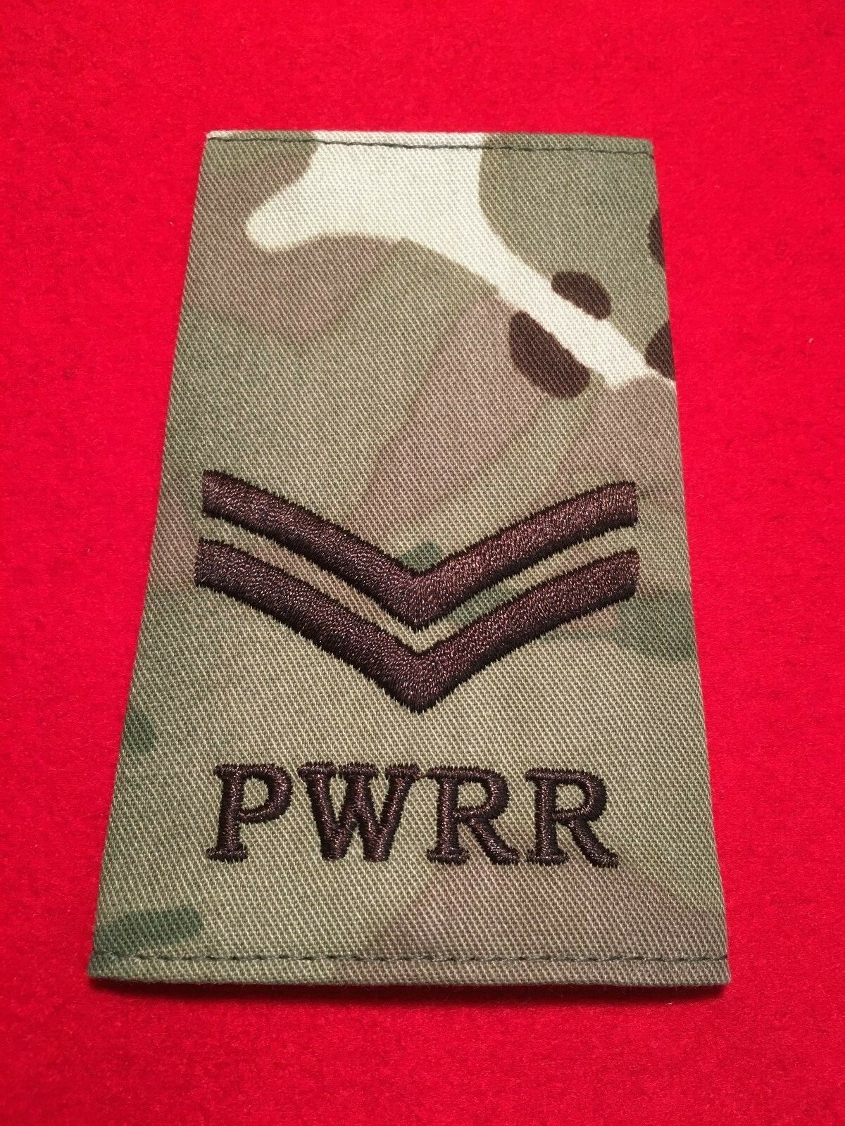 Quality MTP PWRR CPL Rank Slide Corporal PWRR Combat Rank Slide | eBay