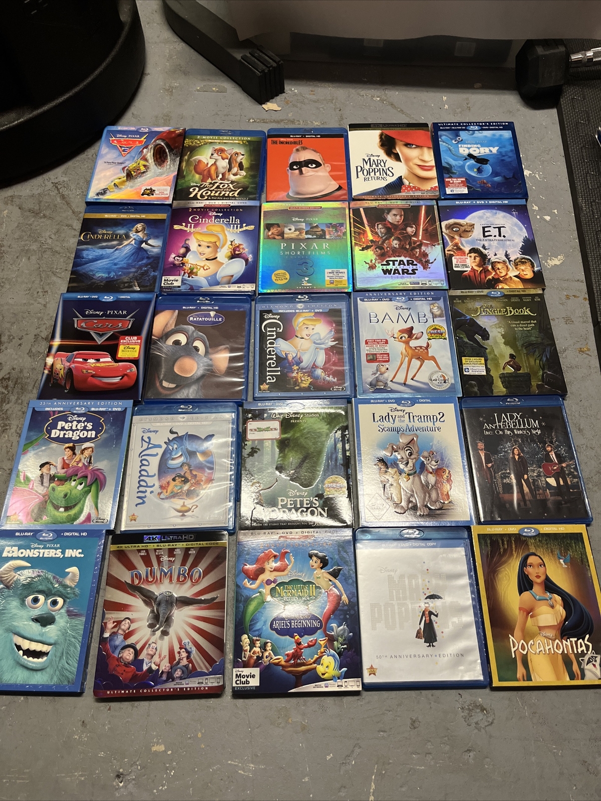 Disney -kids- Movie Lot - 56 Movies -DVD, Blu-ray, 4K Ultra-HD | eBay