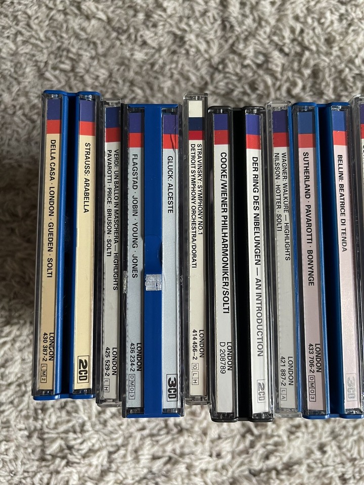 Lot 21 CLASSICAL CD's - LONDON DECCA - Opera, Wager, Mozart+ VERY CLEAN ...