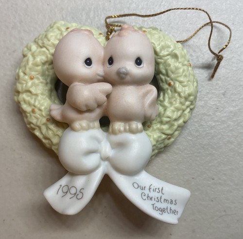 Our First Christmas Together (1995) Ornament Precious Moments - Box and ...