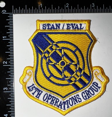USAF US Air Force 15th Operations Group Stan / Eval Patch | eBay