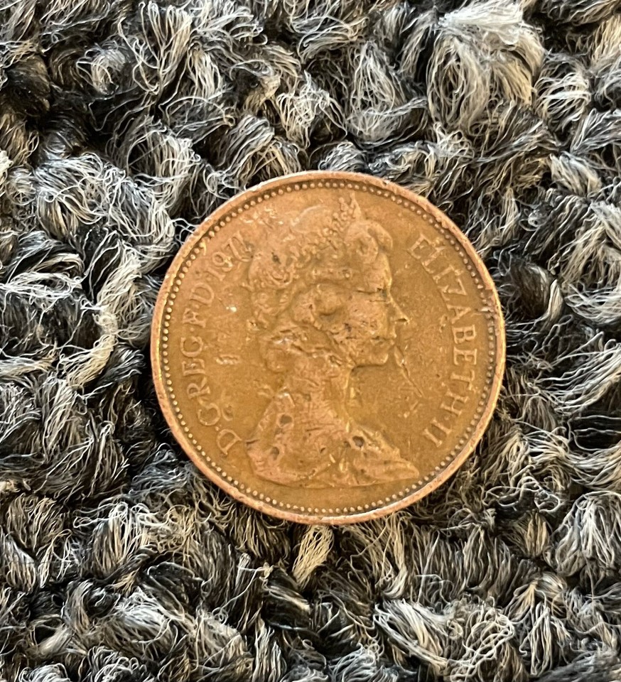 British 1971 2P "New Pence", "New Penny" Extremely Rare 2p Coin | eBay UK