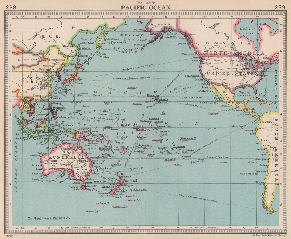 Pacific Ocean Map With Countries, Capitals, Cities, Roads, 42% OFF Pacific Ocean Map With Countries, Capitals, Cities, Roads, 42% OFF