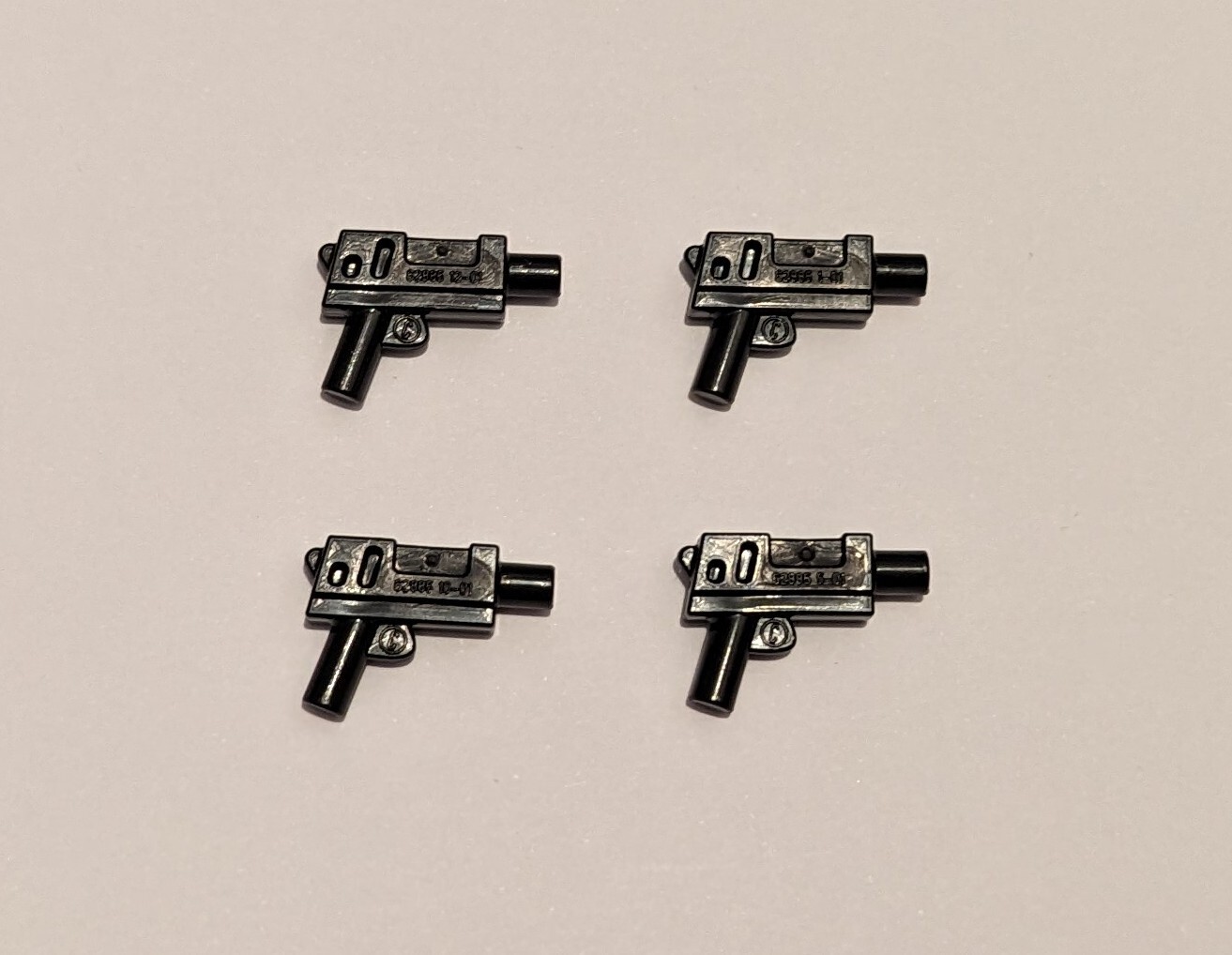 4x Lego Submachine Guns 62885 / 6103643 - Mandalorian Blaster Pistols ...