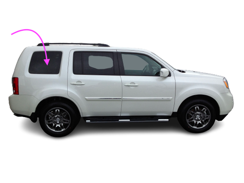 Fits:2009-2015 Honda Pilot 4D SUV Passenger Side Right Rear Quarter ...
