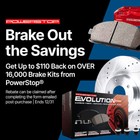 KOE5879 Powerstop Brake Disc and Pad Kits 4-Wheel Set Front & Rear for ...