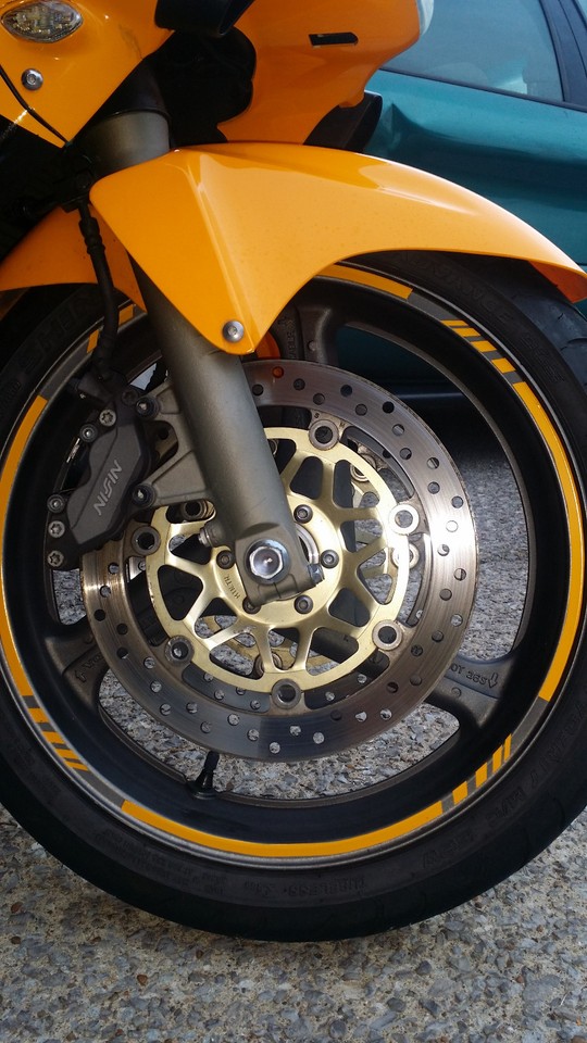 CUSTOM MOTORCYCLE RIM STRIPE WHEEL DECAL TAPE STICKERS SUZUKI GSXR 600 ...