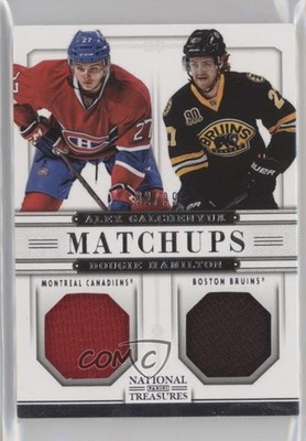2013-14 Panini National Treasures /99 Alex Galchenyuk Dougie Hamilton ...