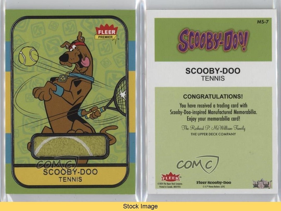 2024 Fleer Scooby Doo 1986-87 Basketball Memorabilia Scooby-Doo #MS-7 ...