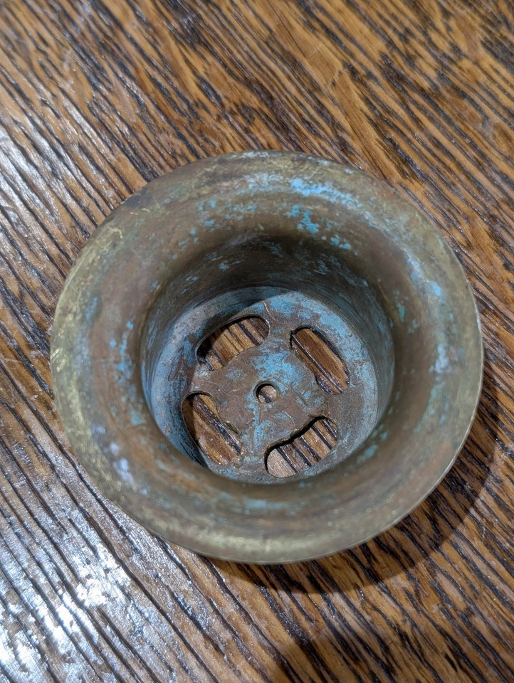 Antique Brass Cast Iron Claw Foot Bathtub Drain Nice Patina! | eBay UK