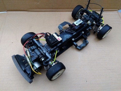 Tamiya Ta03 Pro Carbon Fiber Double Deck Chassis Electric Rc Car ...
