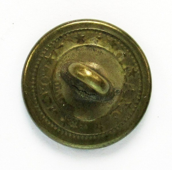 Early Pre-Civil War Patriotic Cuff Button 13mm E Pluribus Unum, Albert ...