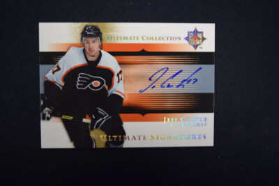 Jeff Carter 2005-06 UD Ultimate Collection Ultimate Signatures ...