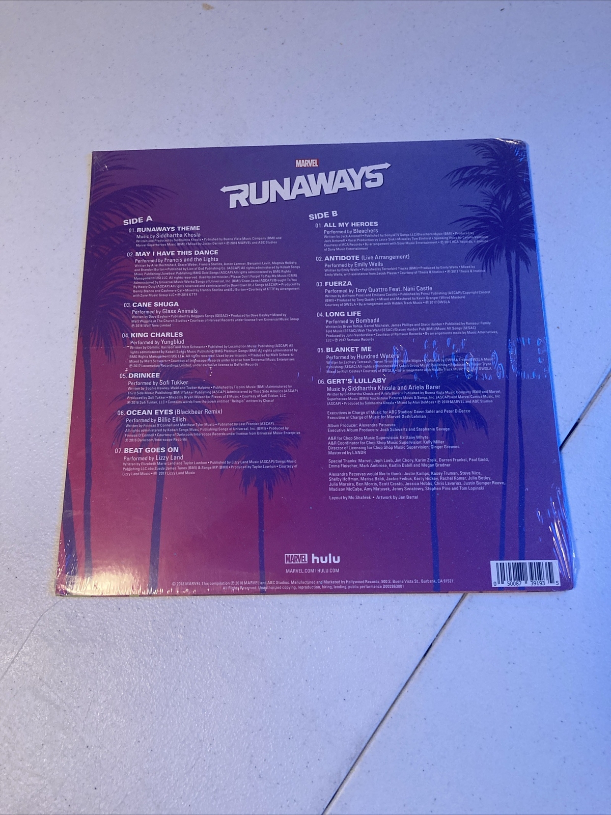 Runaways (Original Soundtrack) by Runaways / O.S.T. (Record, 2018) for ...