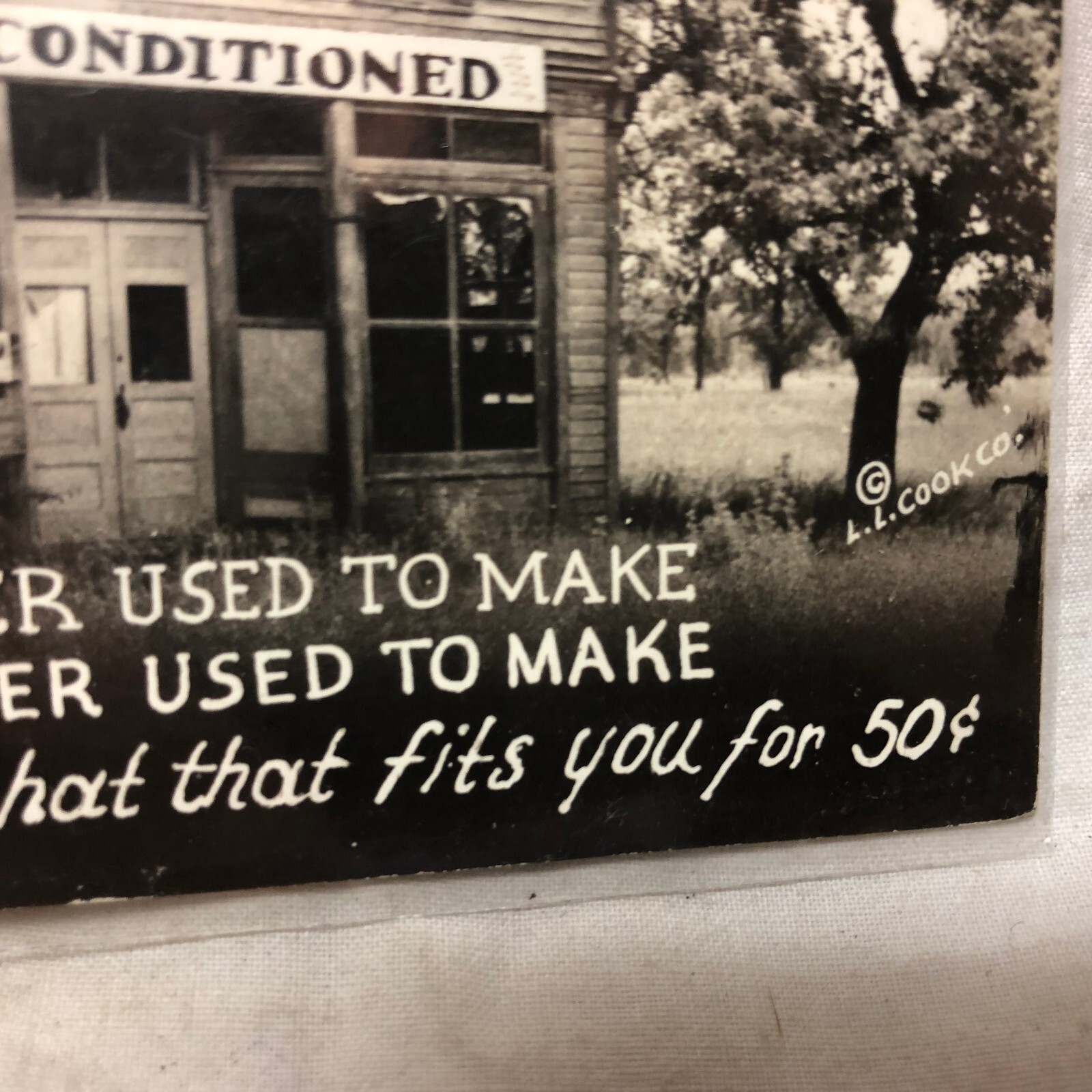 Vintage 1943 Postcard Greasy Spoon Cafe Photo By L. L. Cook Co ...