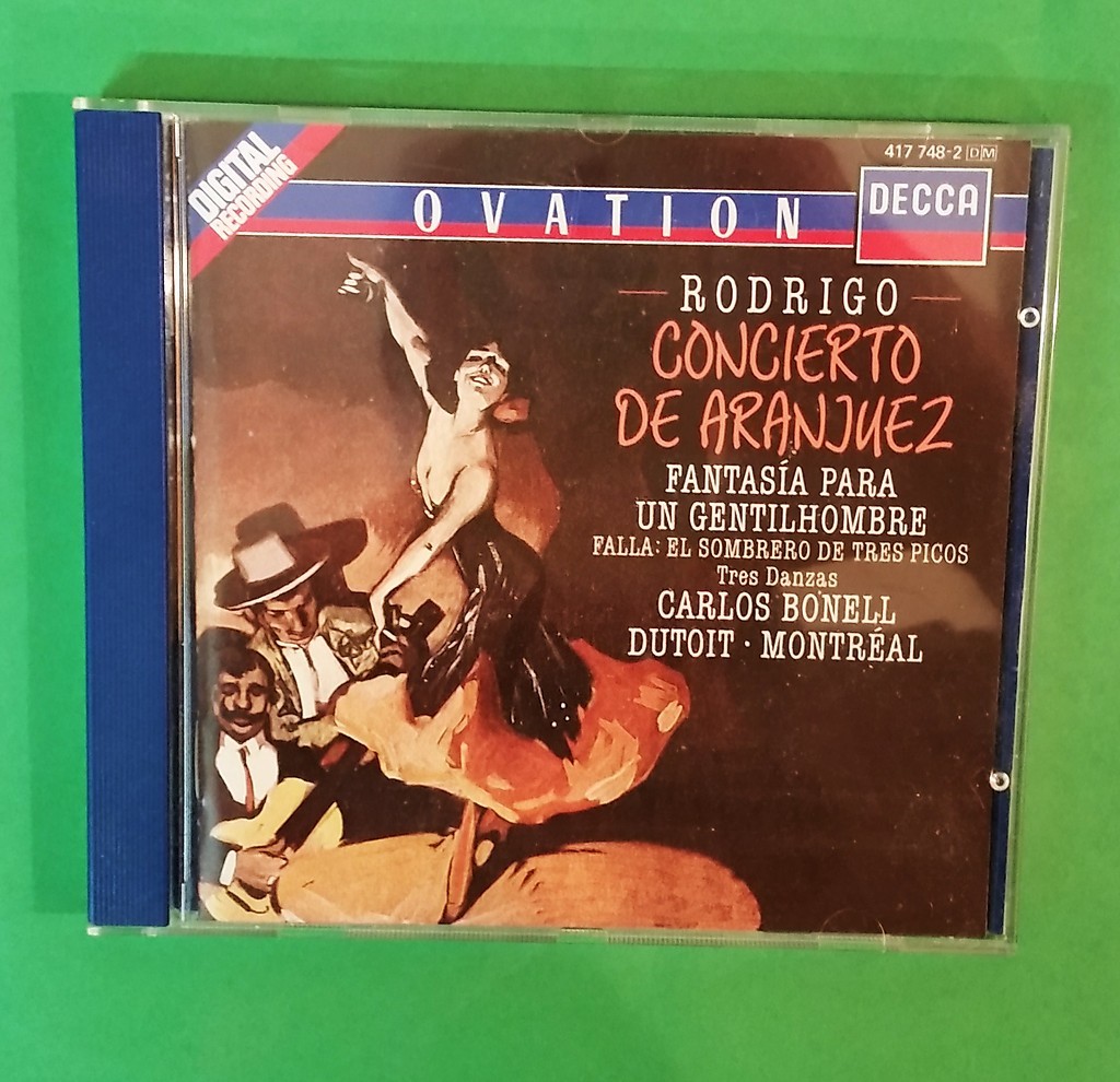 CD - Rodrigo - Concierto de Aranjuez - Carlos Bonell | eBay