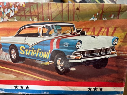 AMT t271 1956 Ford Fairlane 3n1 vintage 1/25 Model Kit McM Niob si | eBay