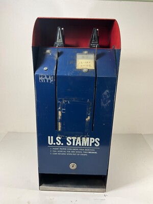 VINTAGE US POSTAGE STAMP MACHINE W/KEYS MODEL S67 SELECTRA POSTAGE ...