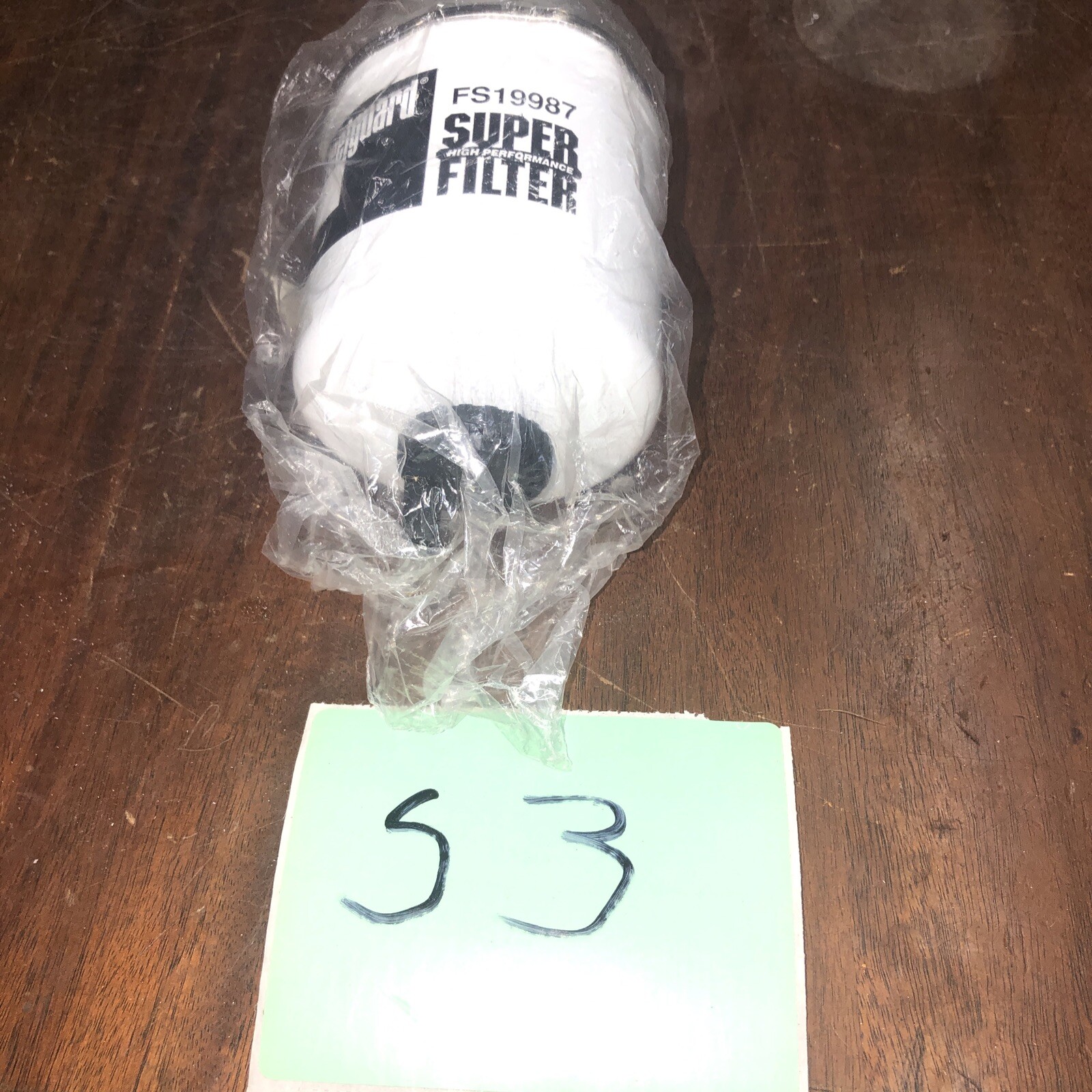 FLEETGUARD FS19987 - Fuel filter cross reference