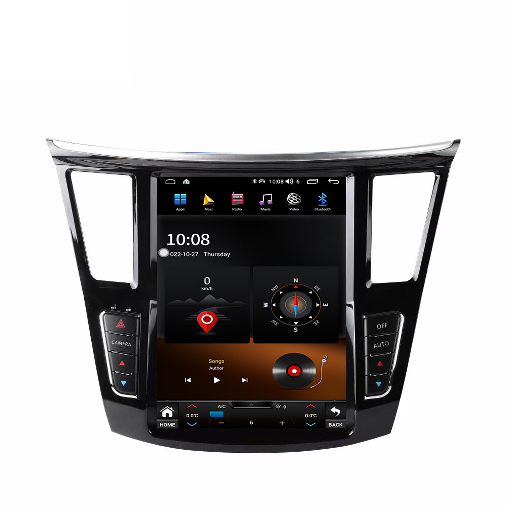 Android 11 Radio Vertical Screen Car-Play GPS for Infiniti QX60 JX35 ...