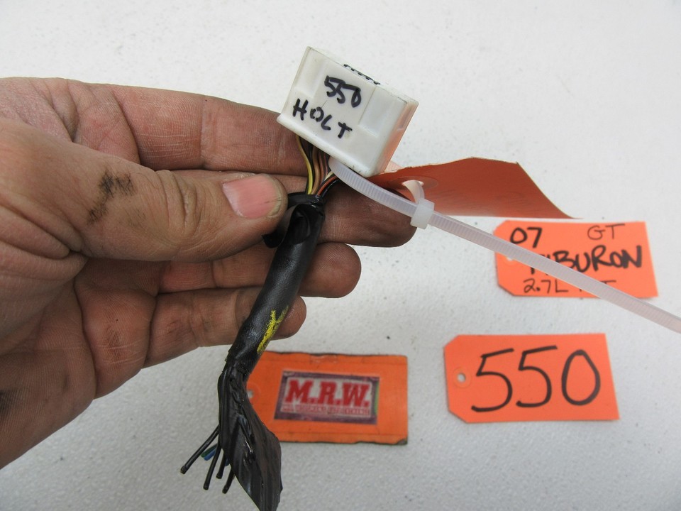 07 08 TIBURON HEADLIGHT HEAD LIGHT LAMP SWITCH TURN SIGNAL WIRE PLUG ...