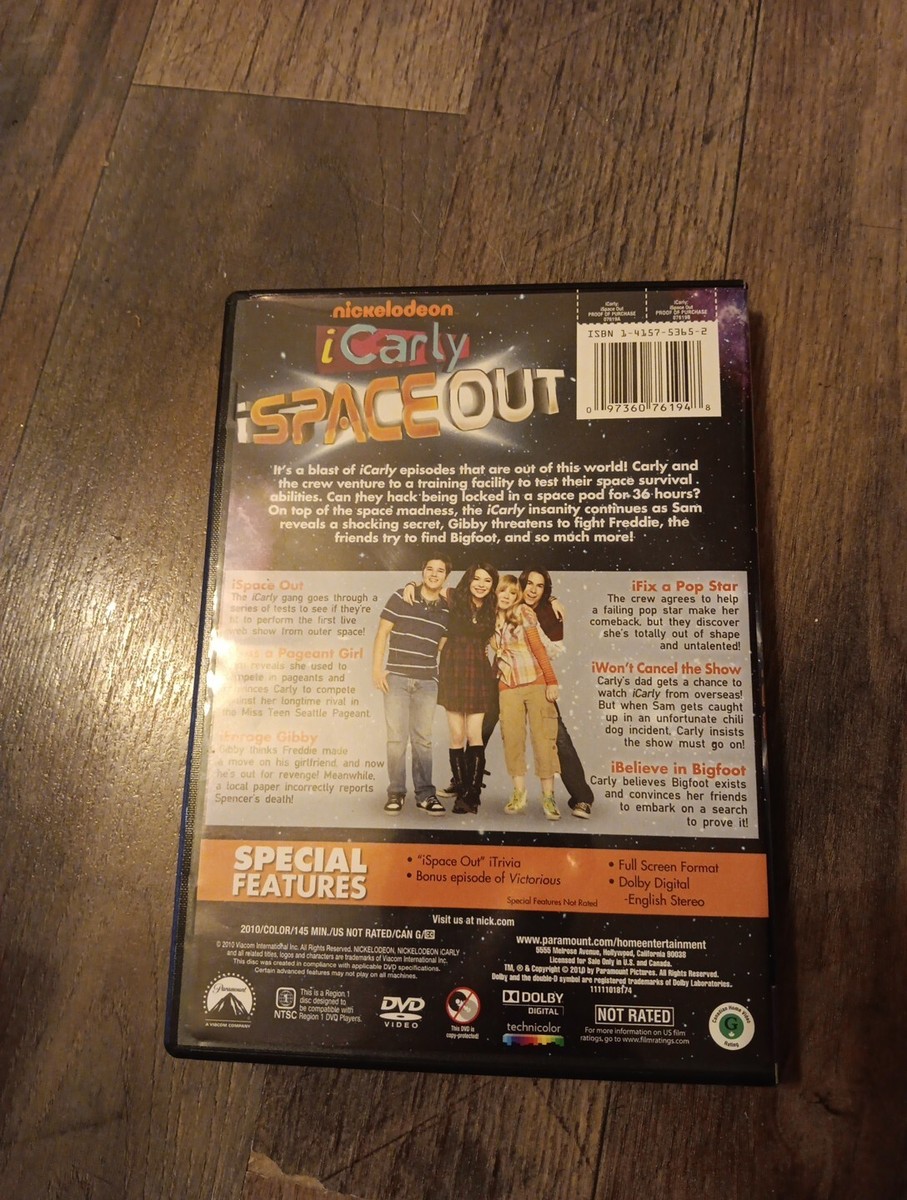 Icarly Ispace Out Promo ICarly: Season 1, Vol. 2 DVDs And Blu Rays
