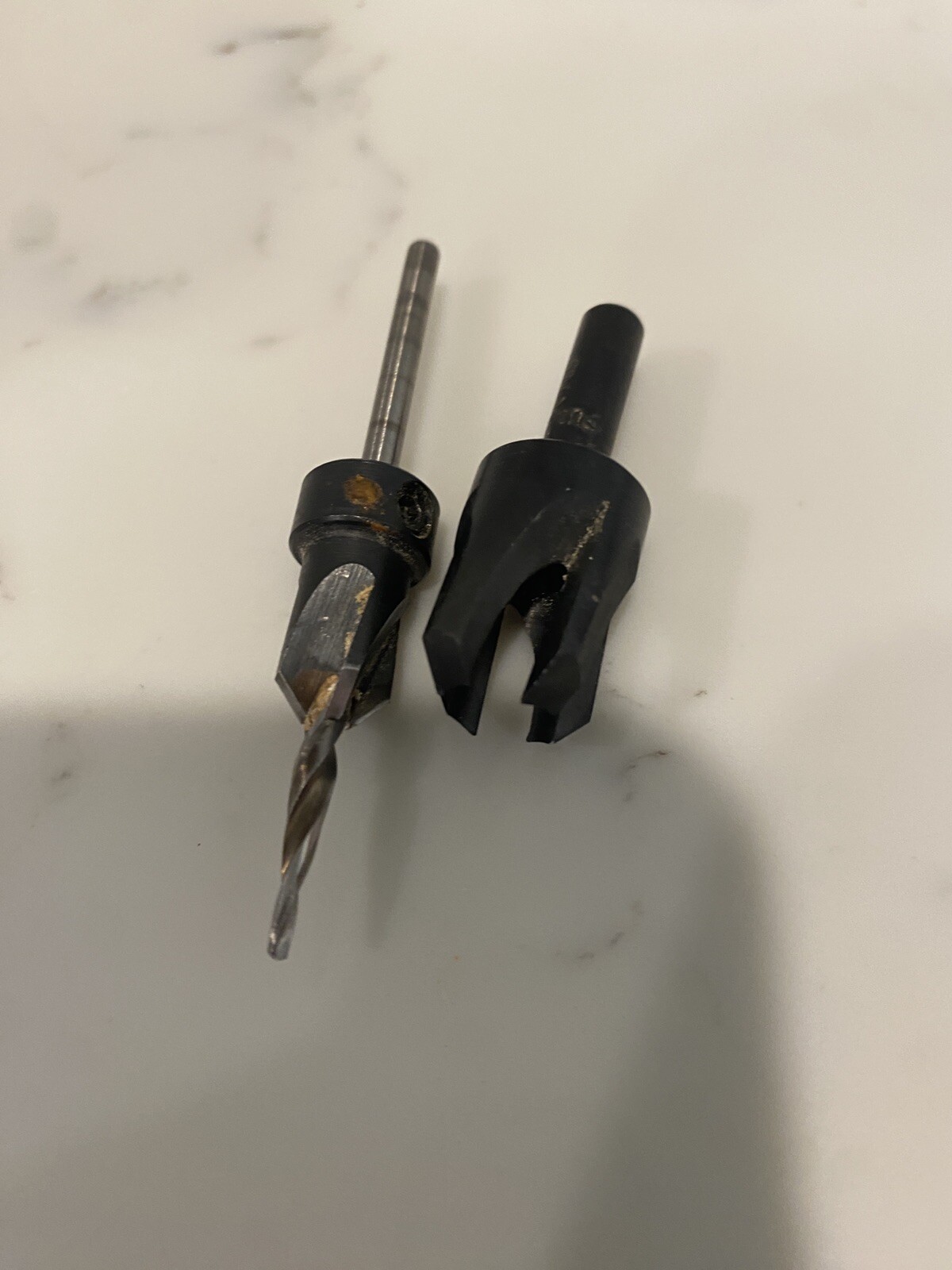 AMANA PS-100 2 PIECE CARBIDE TIPPED COUNTERSINK AND STEEL PLUG CUTTER ...