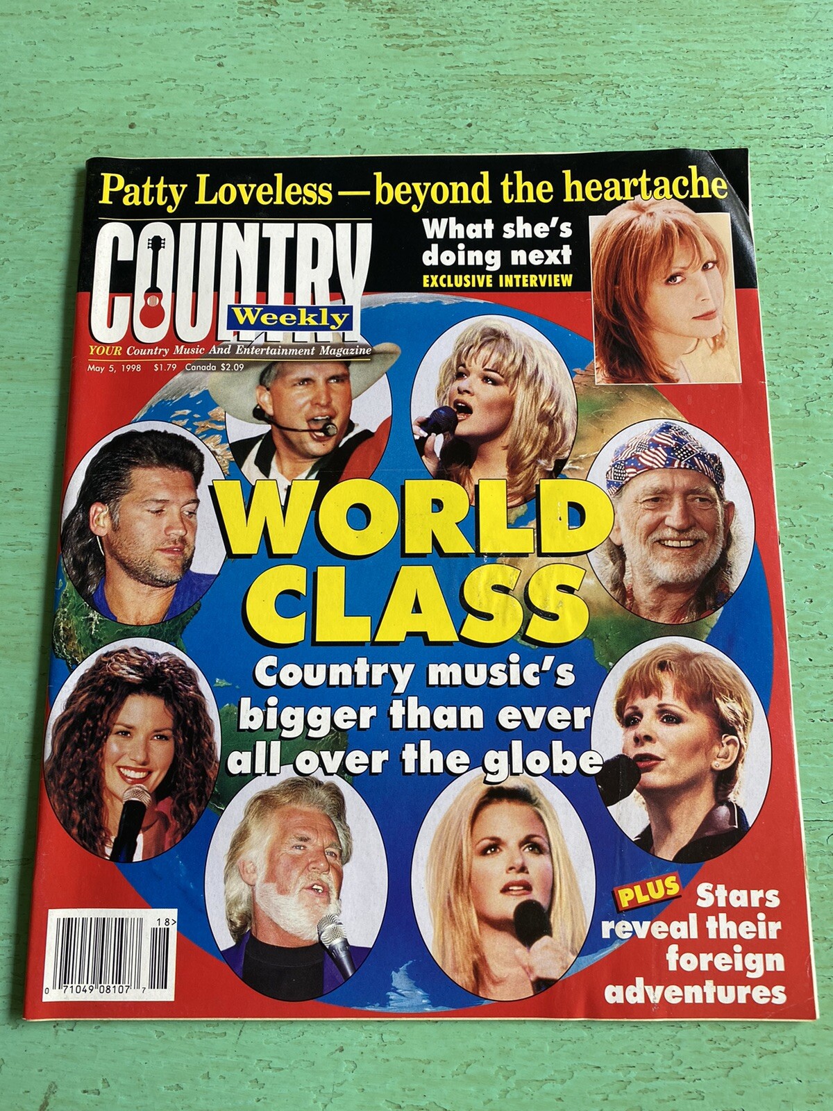 Vintage Country Music Weekly Magazine May 1998 World Class Magazine | eBay