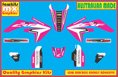 HONDA CRF 150R 2007-2024 PINK MX GRAPHICS KIT STICKER KIT STICKERS ...