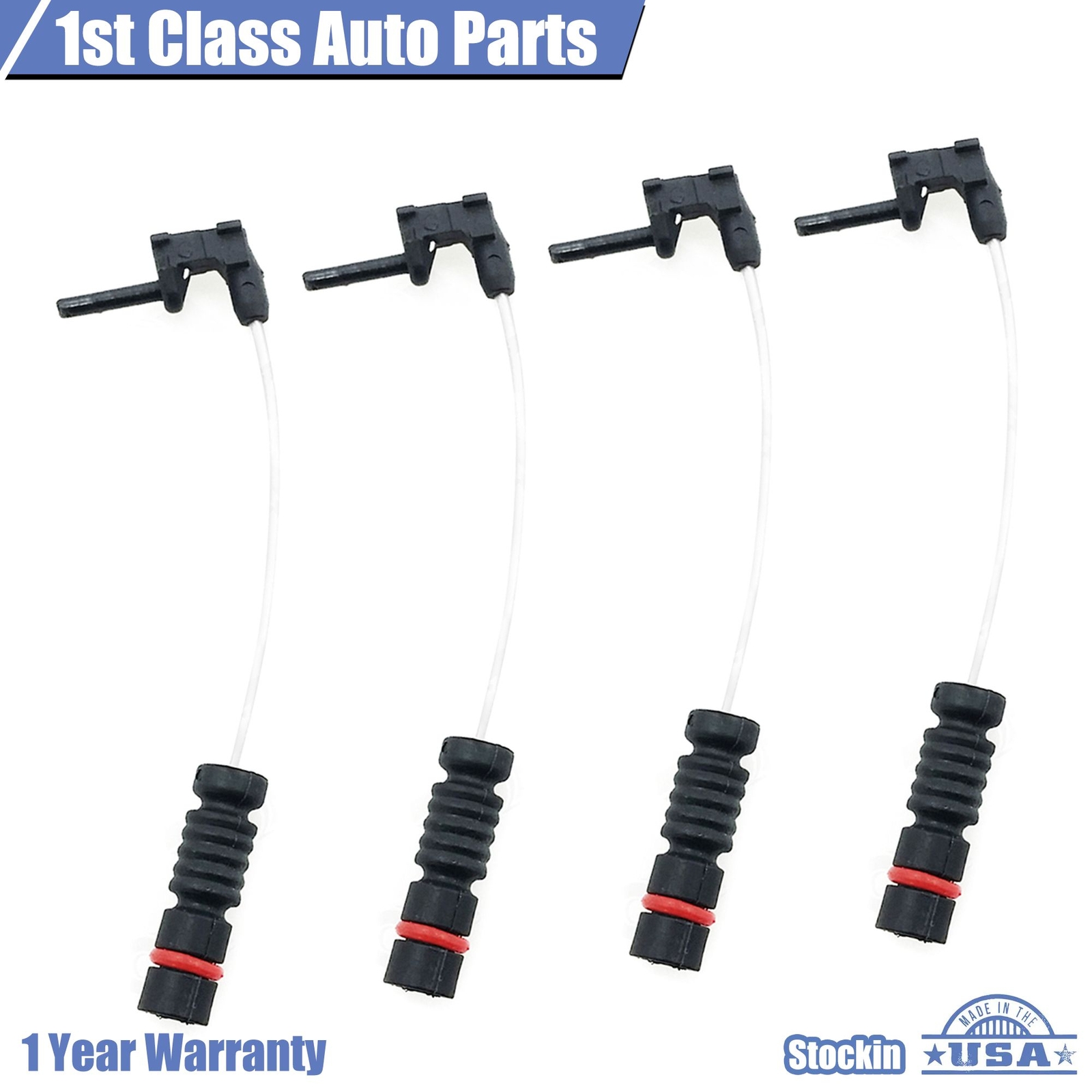 Brand New Front & Rear Brake Pad Wear Sensors For Mercedes W129 W140 ...