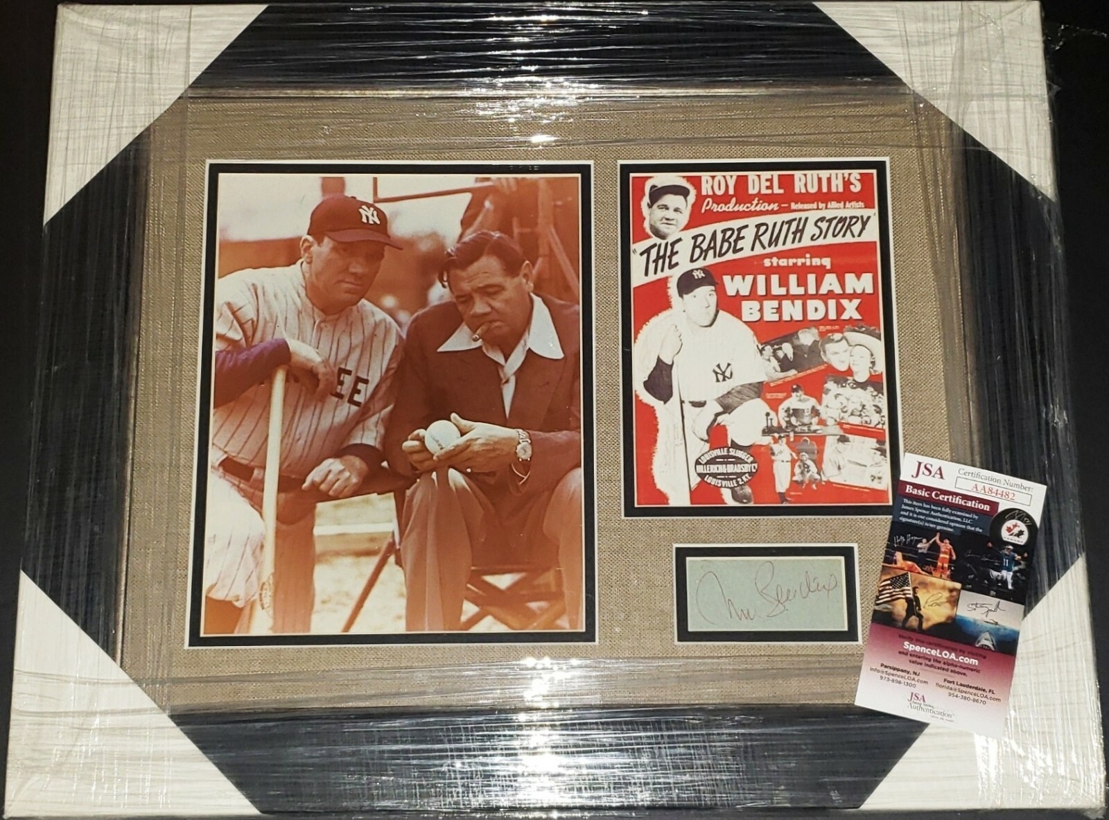 Babe Ruth Autographed Memorabilia | Signed Photo, Jersey, Collectibles ...