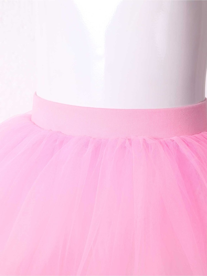 Girls Lyrical Ballet Tutus Dance Costumes Sequin Crop Top Layered Mesh ...
