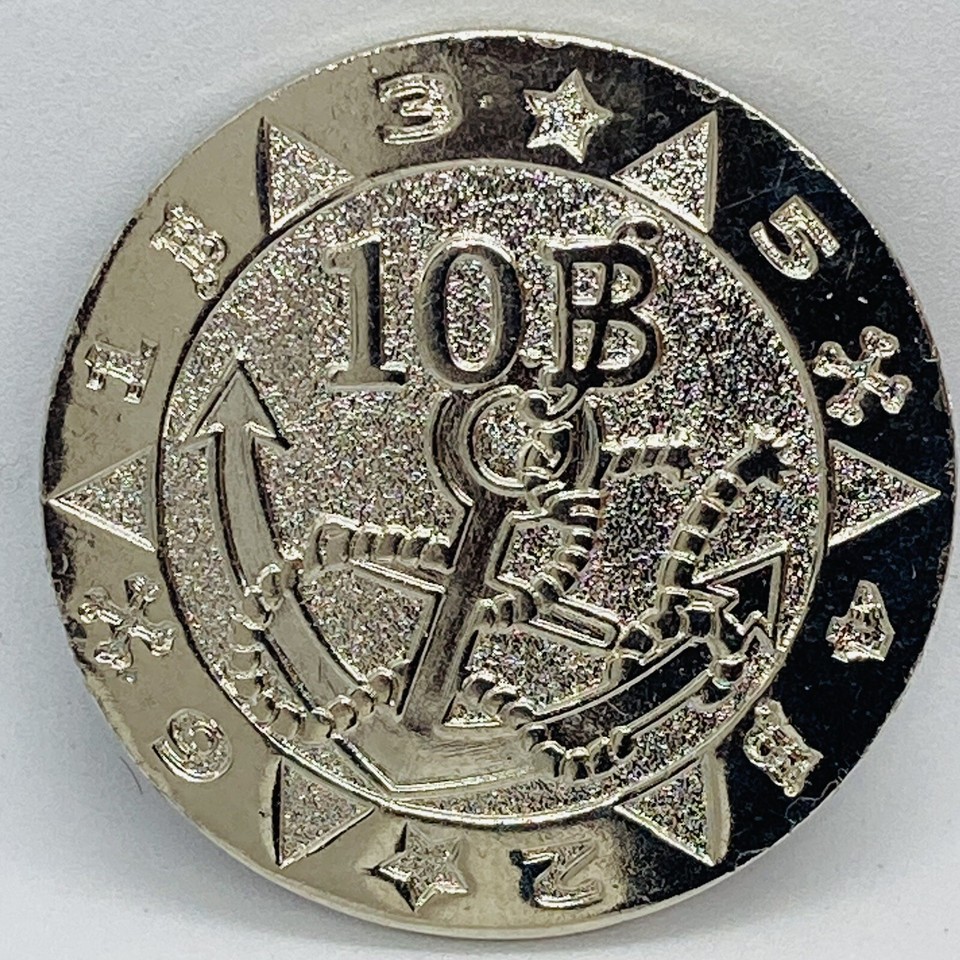 ONE PIECE Coin Nico Robin 10 Berry Metallic Iron Medals | eBay