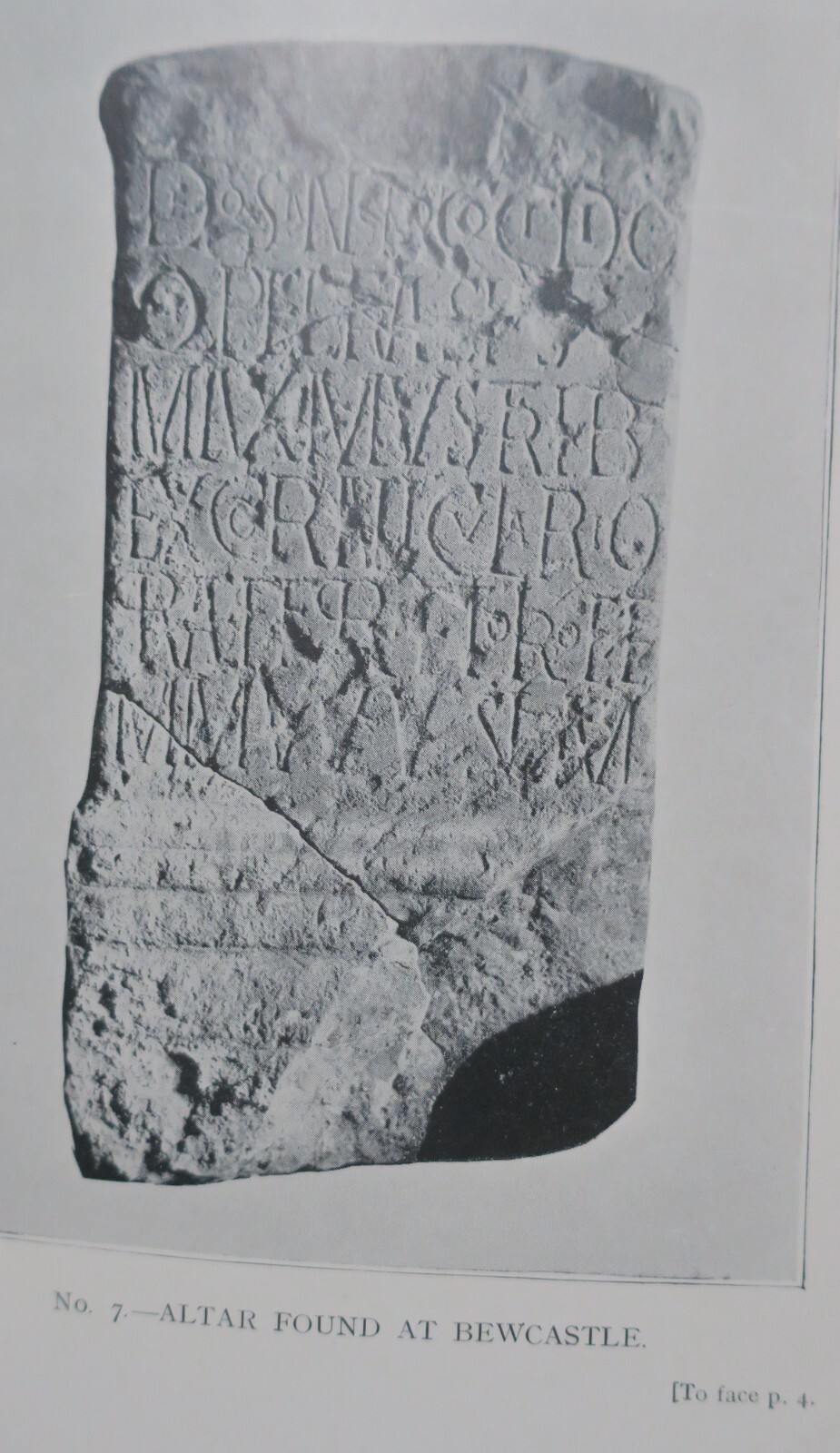 1922 Booklet,Ancient Roman Inscribed & Sculpted Stones in Carlisle ...