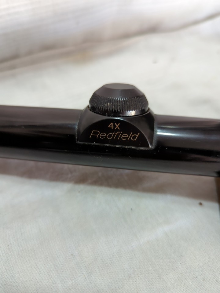 Vintage Redfield Widefield / Wide view 4x Scope 1"dia | eBay