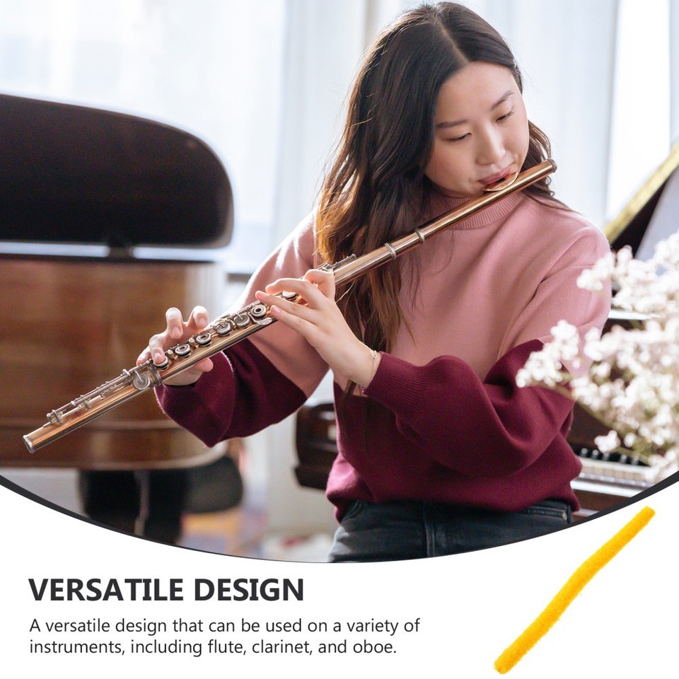 Flute Cleaning Supply Straw Brush Brushes for Musical Instruments ...