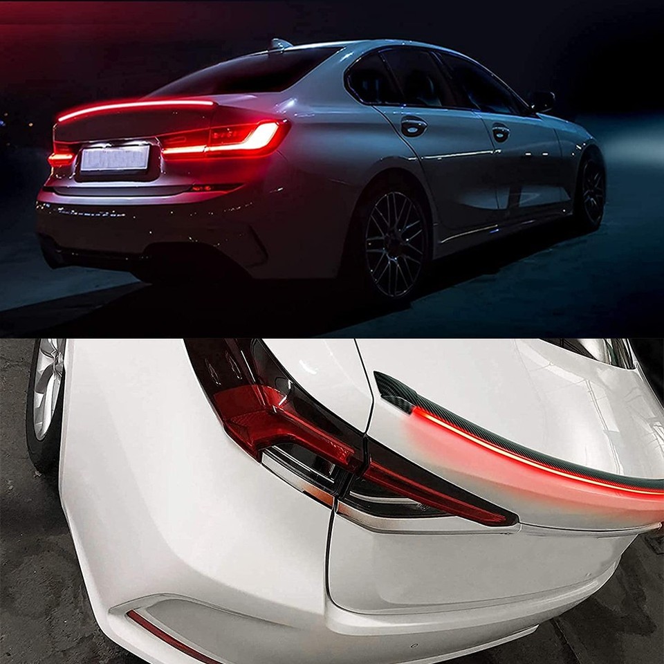 Dynamic LED Tail Light Strip Turn Signal Stop Position Brake CAR Rear ...