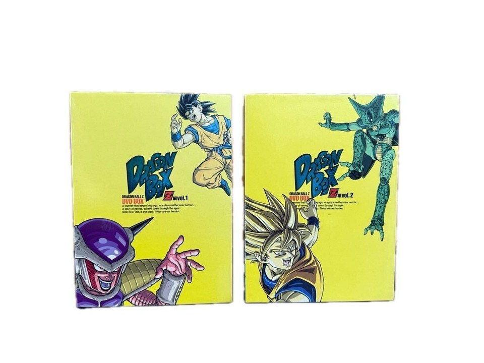 Dragon Ball Z Dragon Box Complete DVD Set Volumes 1-7 DBZ Excellent ...