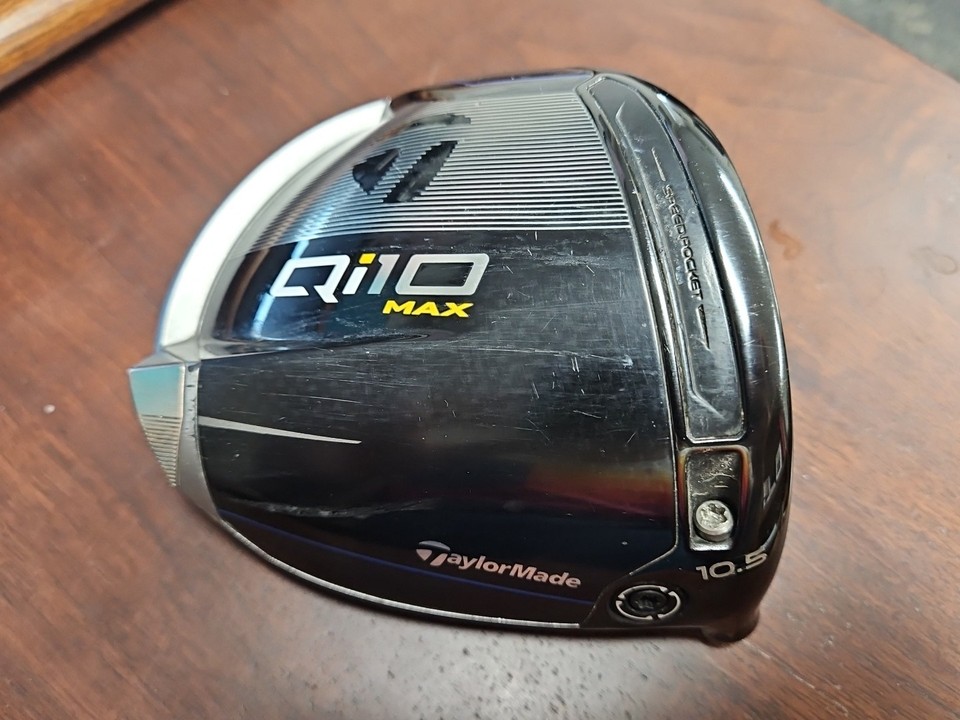 TaylorMade Qi10 MAX Driver 10.5* HEAD ONLY Mens RH | eBay