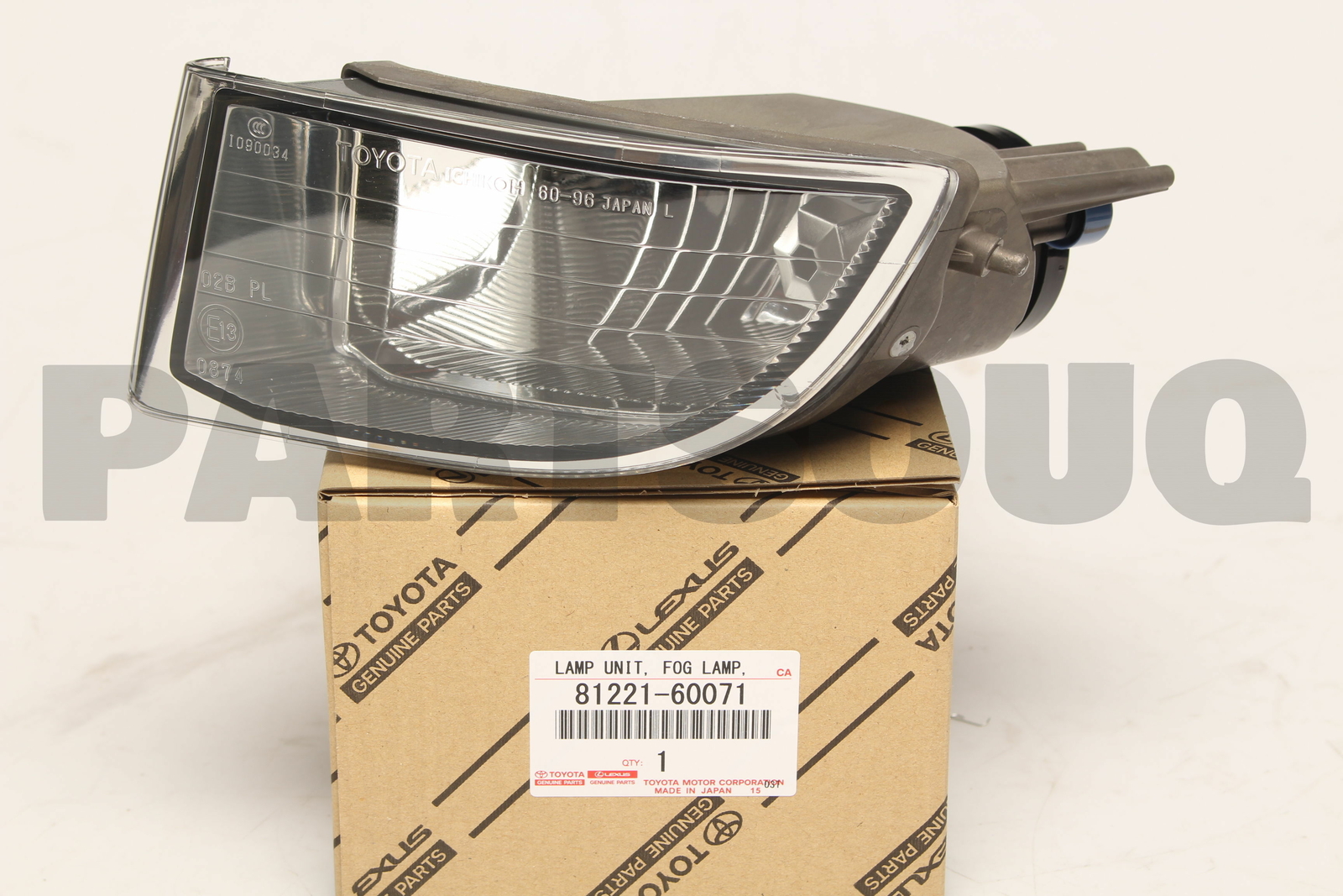 8121160151 Genuine Toyota LAMP UNIT, FOG LAMP, RH 81211-60151 | eBay