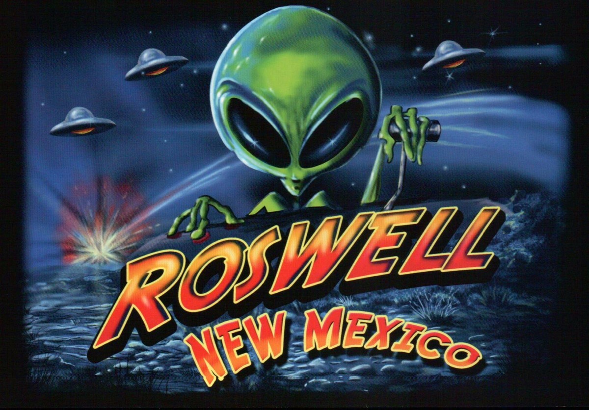 Roswell Alien Cartoon