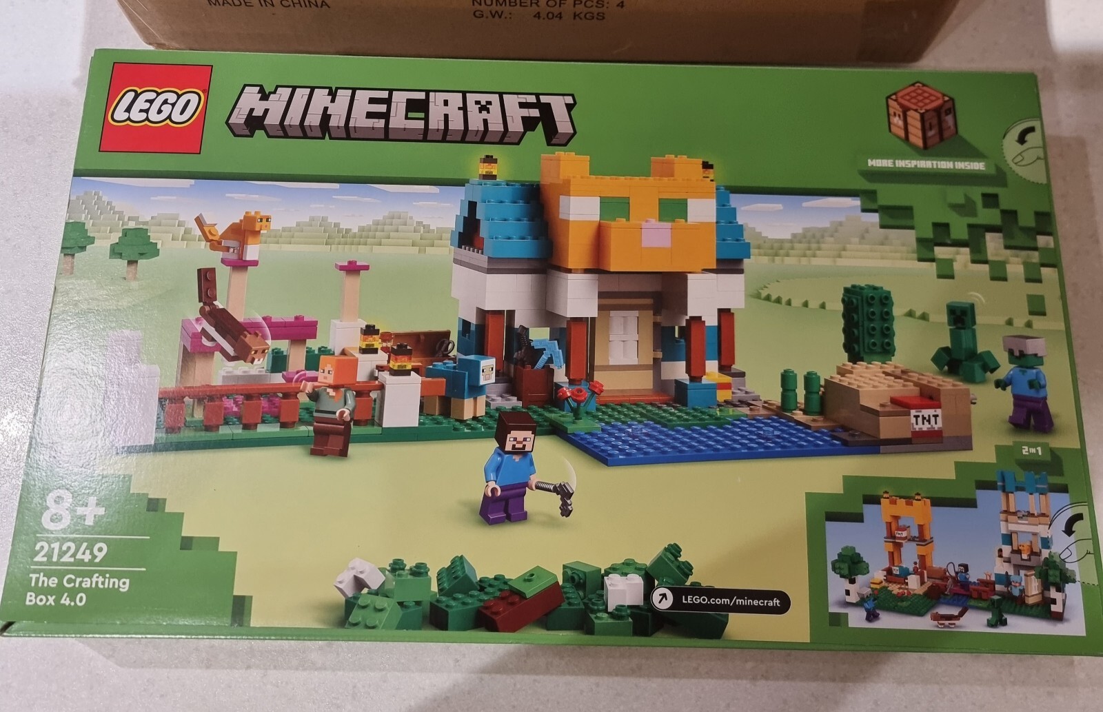 LEGO Minecraft: The Crafting Box 4.0 (21249) 5702017415840 | eBay
