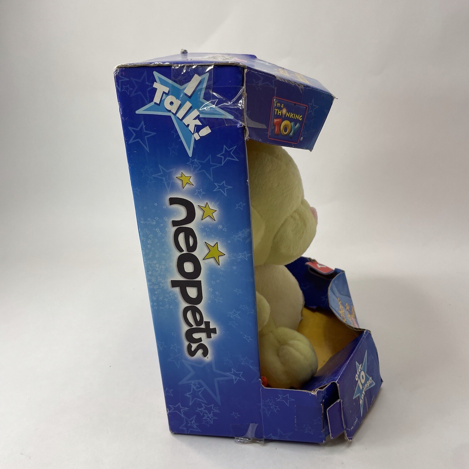 NEW Neopets Yellow Kacheek Interactive Talking Plush 2003 Thinkway Toys ...