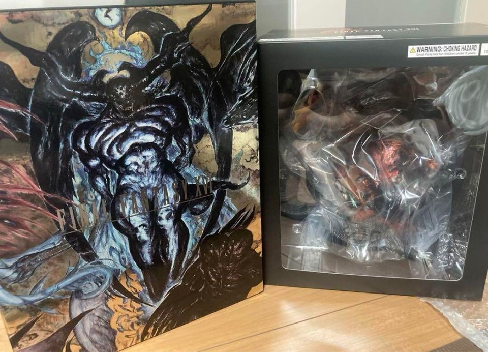 Final Fantasy XVI Ifrit Figure Collector's Edition Phoenix vs FF16 Rere ...