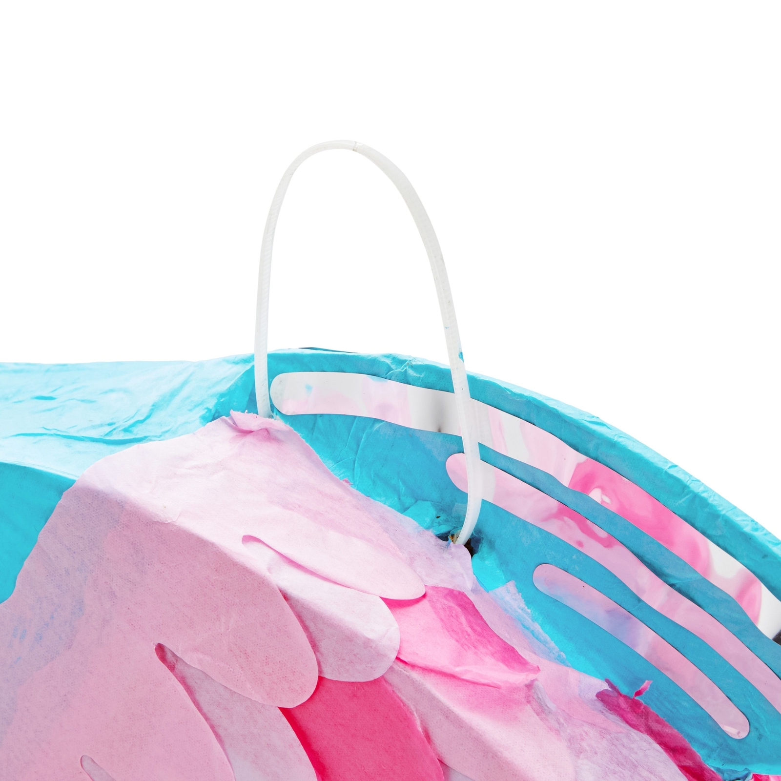 Pull String Fish Pinata for Ocean Birthday, Mermaid Party Decorations ...