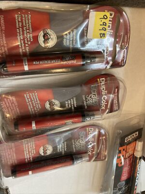 3 X DUPLI-COLOR SFSS100 SCRATCH SEAL CLEAR SEALER PEN ALL-IN-1 MADE IN ...