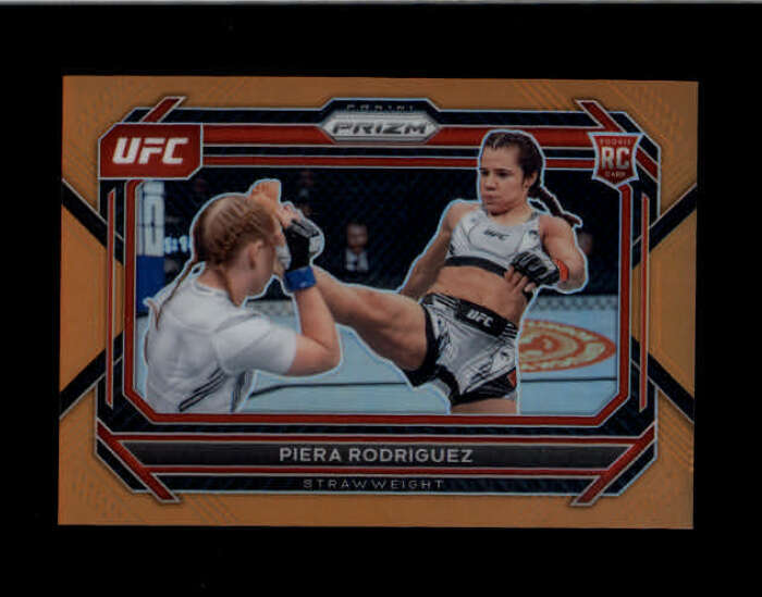 PIERA RODRIGUEZ 2023 PANINI PRIZM #99 ROOKIE ORANGE PRIZM PARALLEL #52/ ...