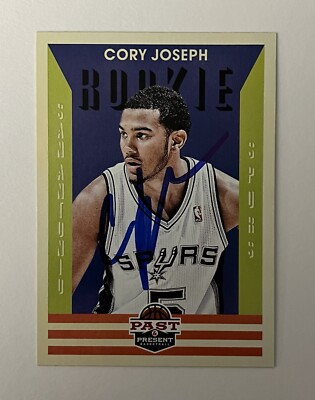 Corey Joseph Autographed Panini Past & Present #198 (RC) RARE | eBay
